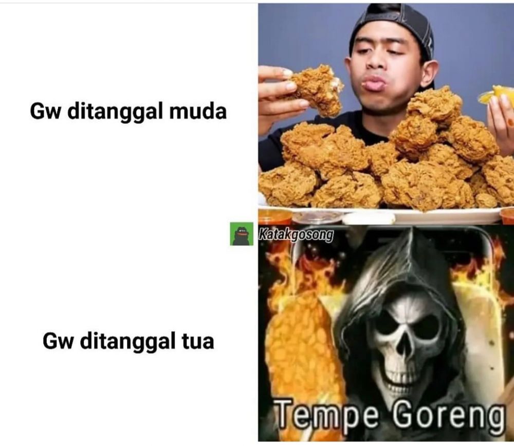7 Meme Tempe Goreng Ini Selalu Disukai Banyak Kalangan