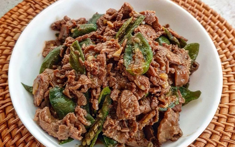 Resep Oseng Daging Cabai Hijau, Lauk Lezat yang Mudah Dibuat