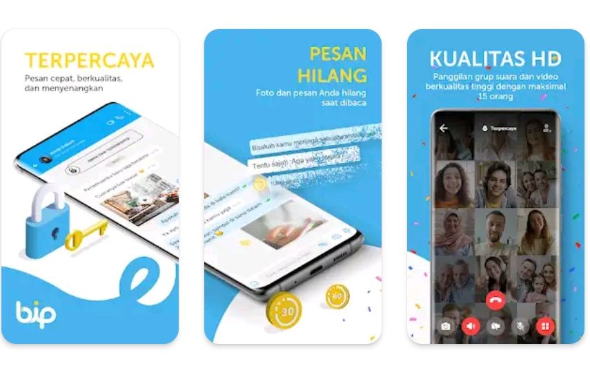 5 Aplikasi Chat Rating Tertinggi di Play Store