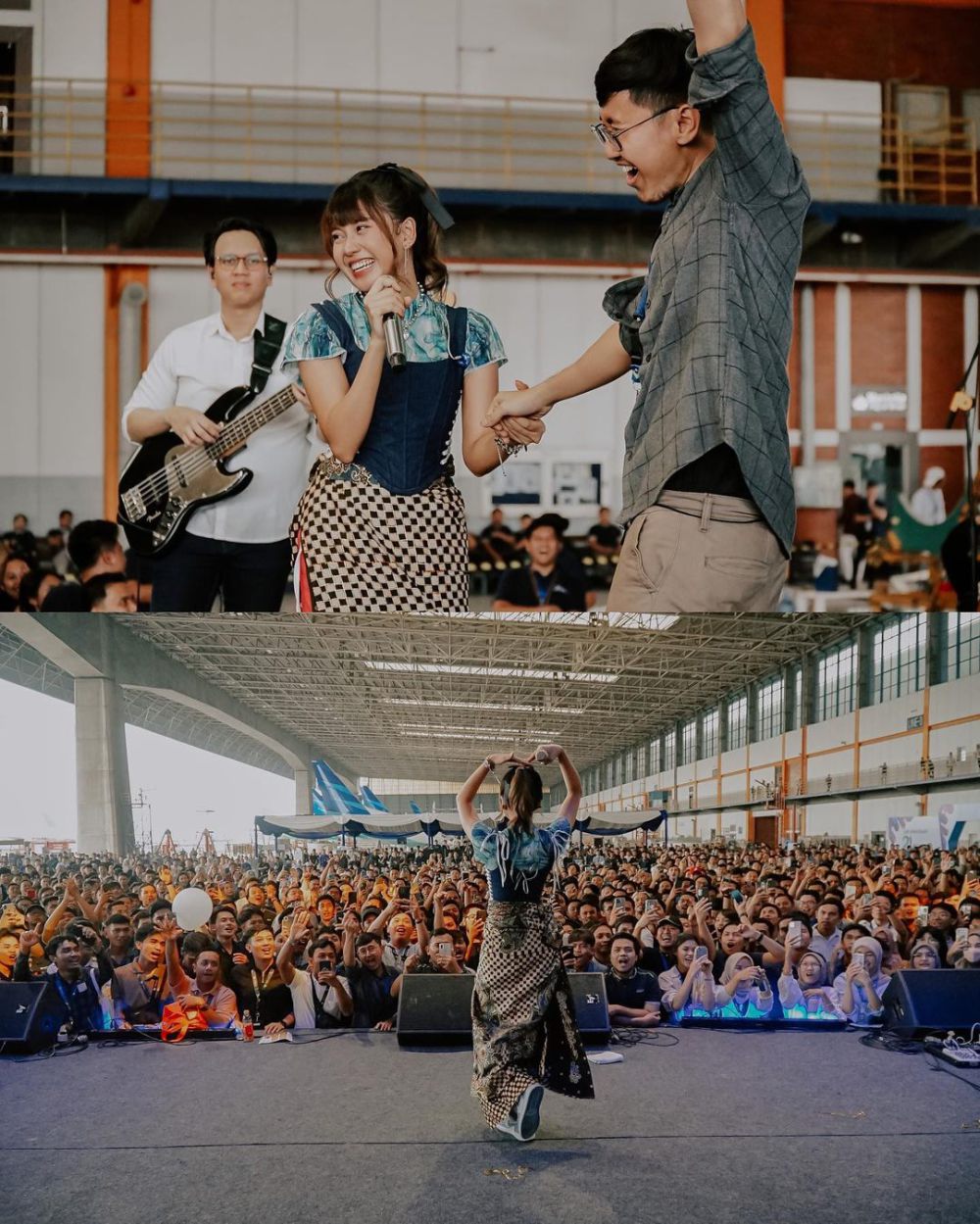 9 Momen Ghea Indrawari saat Manggung, Lagunya lagi Viral!