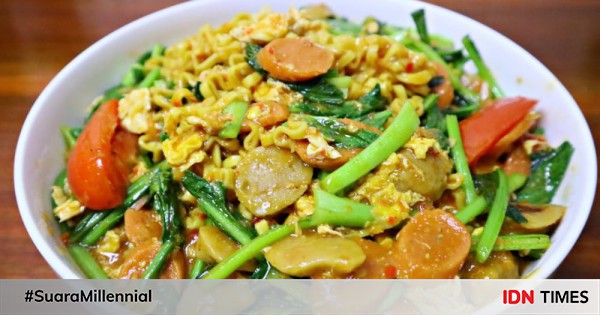 Resep Mie Goreng Nyemek Pedas, Nikmatnya Menggoyang Lidah!