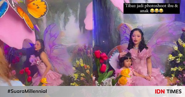 Rachel Vennya Berubah jadi Seorang Ibu Peri