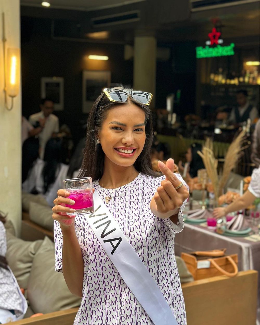 7 Potret Vina Sitorus, Juara Kedua Miss Universe Indonesia