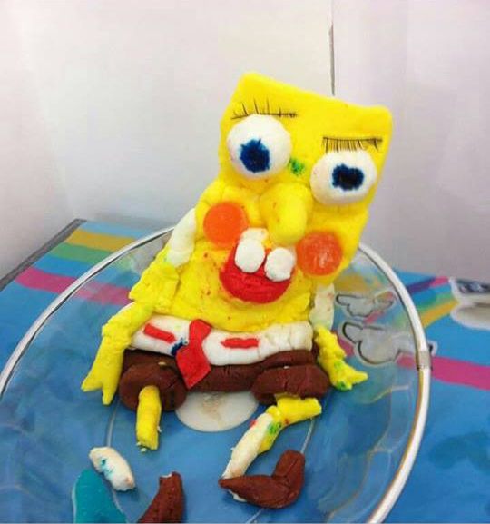 9 Kue SpongeBob Bentuk Nyeleneh, Kocak Maksimal!