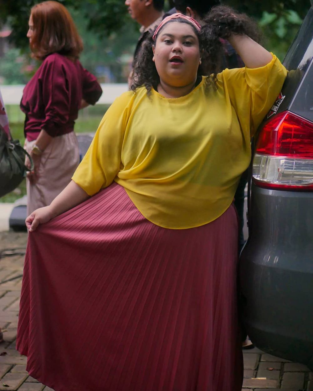 9 Inspirasi OOTD Feminin ala Ryma Gembala, Cute Abis!