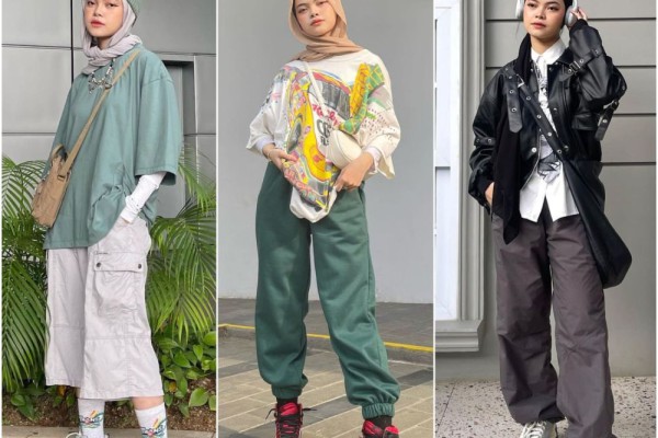 9 Padu Padan OOTD Hijab Boyish, Tampil Super Modis dan Trend