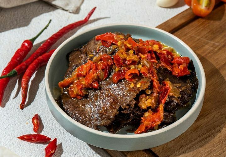 Resep Dendeng Balado Kering, Pedasnya Juara