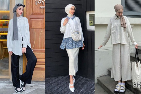 9 Ide Daily Outfit Kasual Feminin ala Nimas Azlia, Kece Abis
