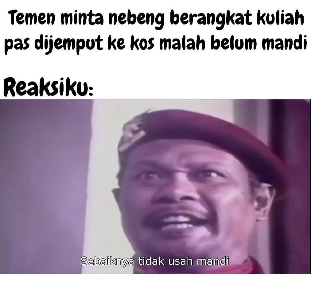 7 Meme Jenderal Dijemput Pagi-pagi Buta