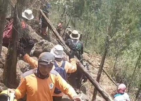 Kebakaran di Lawu Bergerak ke Bawah, Menuju Ilaran