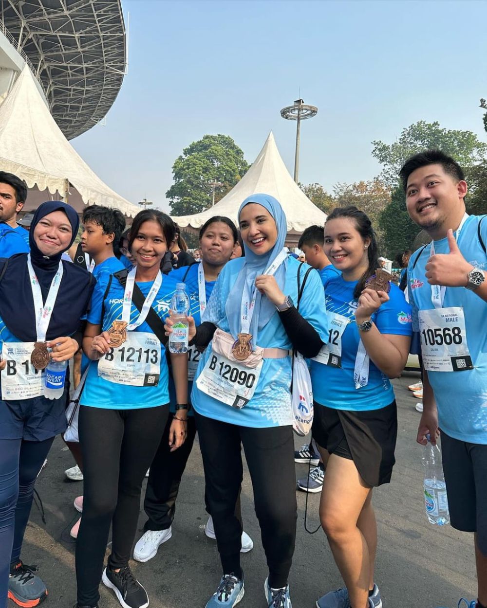 Zaskia Sungkar Ikut Lari Maraton Pertama Kali Zaskia Sungkar Ikut Lari Maraton Pertama Kali