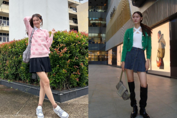 7 Referensi Outfit dengan Rok ala Prigkhing Sureeyares