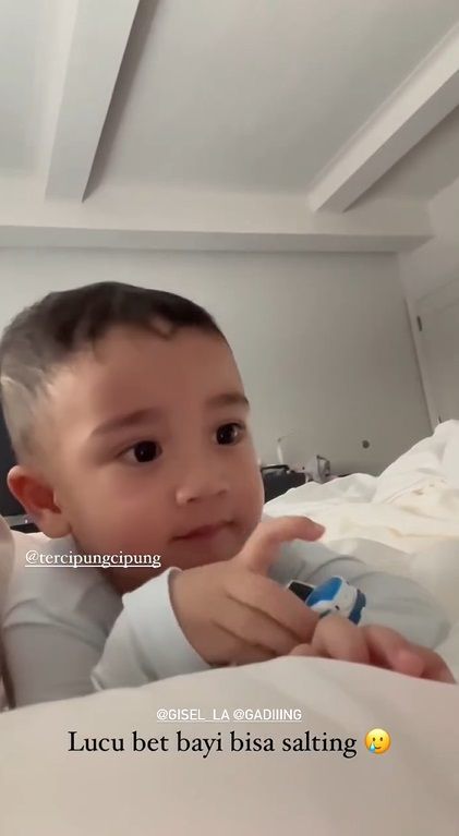 7 Potret Cipung Salting Dapat Video Gempi, Langsung Nyungsep