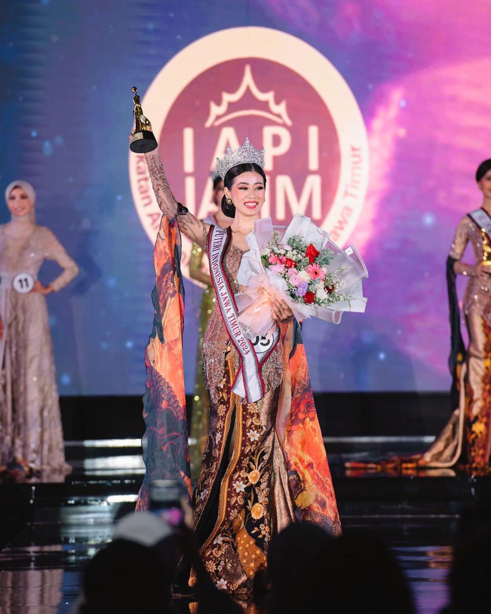 7 Potret Melati Tedja Puteri Indonesia Jawa Timur 2024