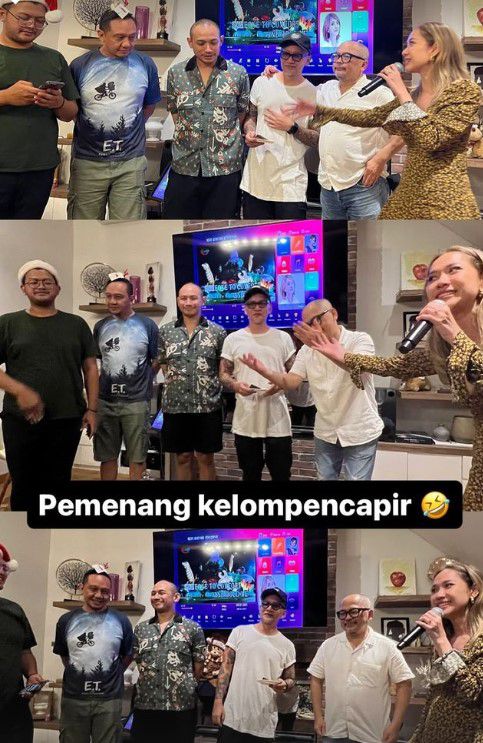 8 Potret Pesta Akhir Tahun Bcl Dan Sahabat Heboh Tukar Kado