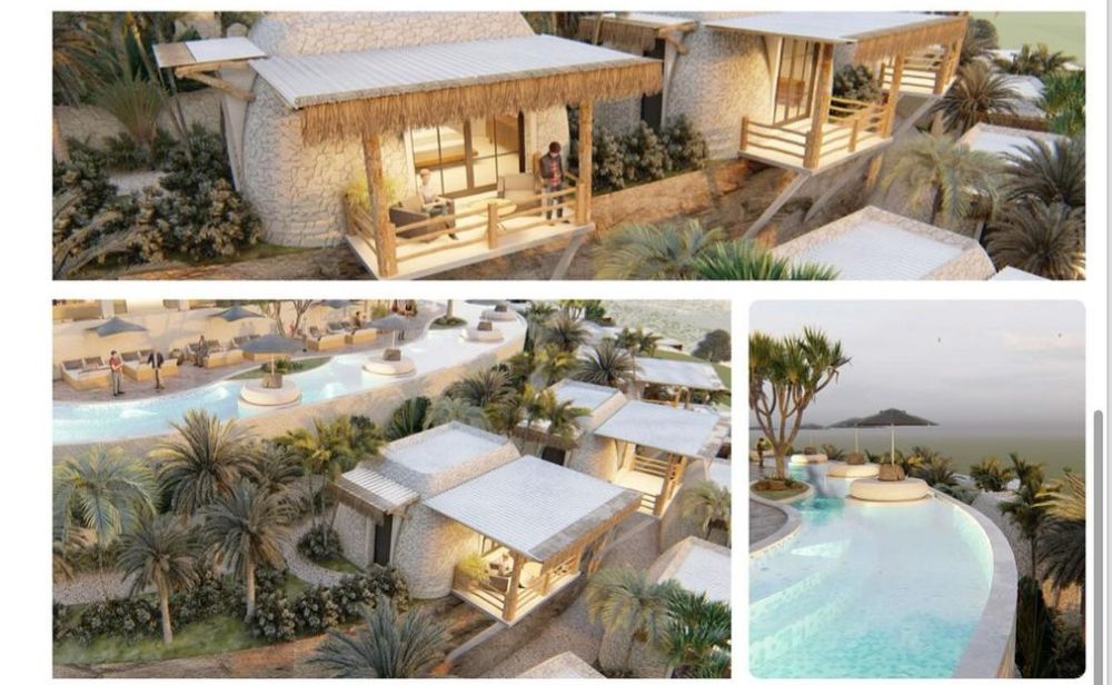 Desain Beach Club Raffi Ahmad di Gunung Kidul