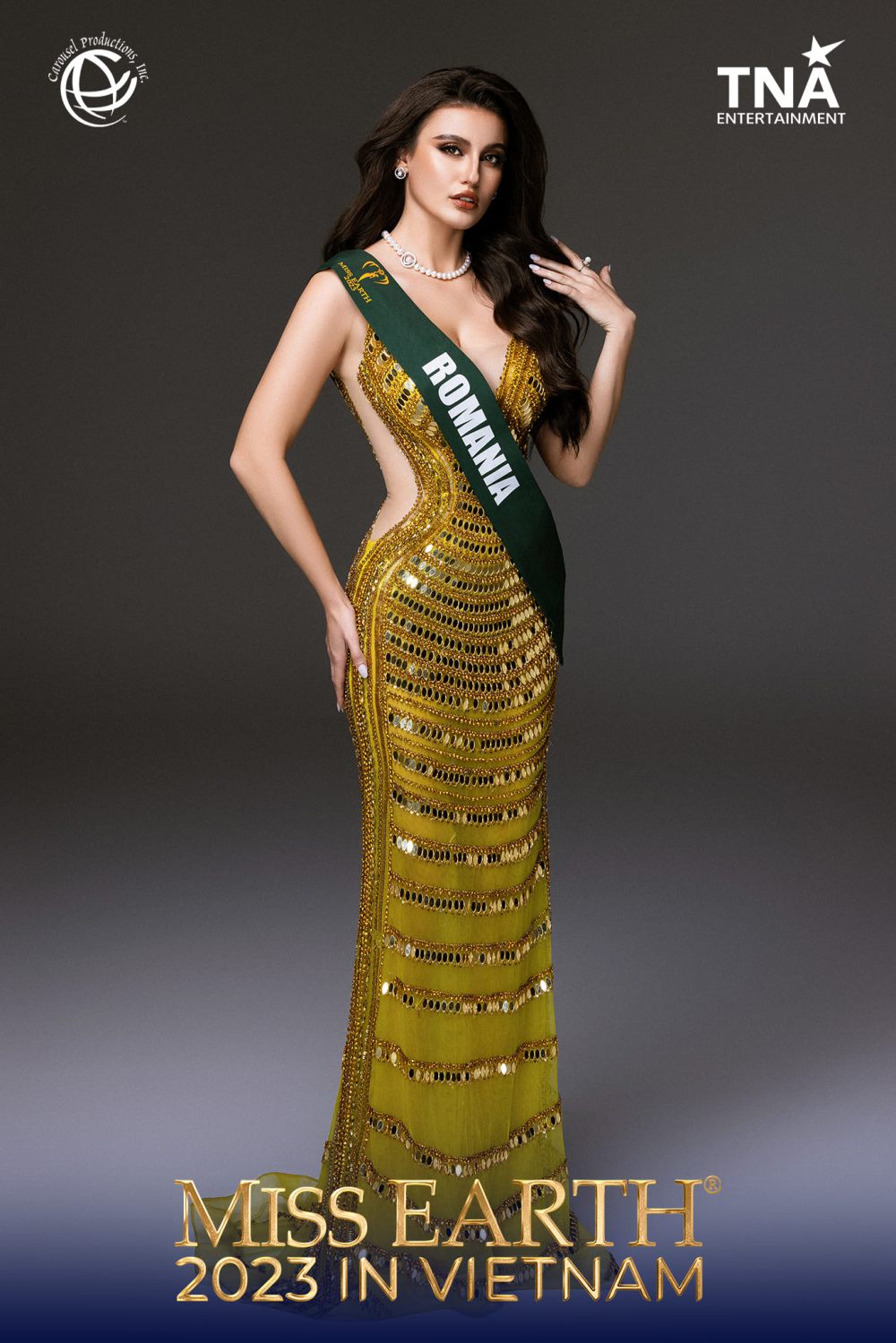 26 Potret Gaun Malam Finalis Miss Earth 2023 dari Eropa