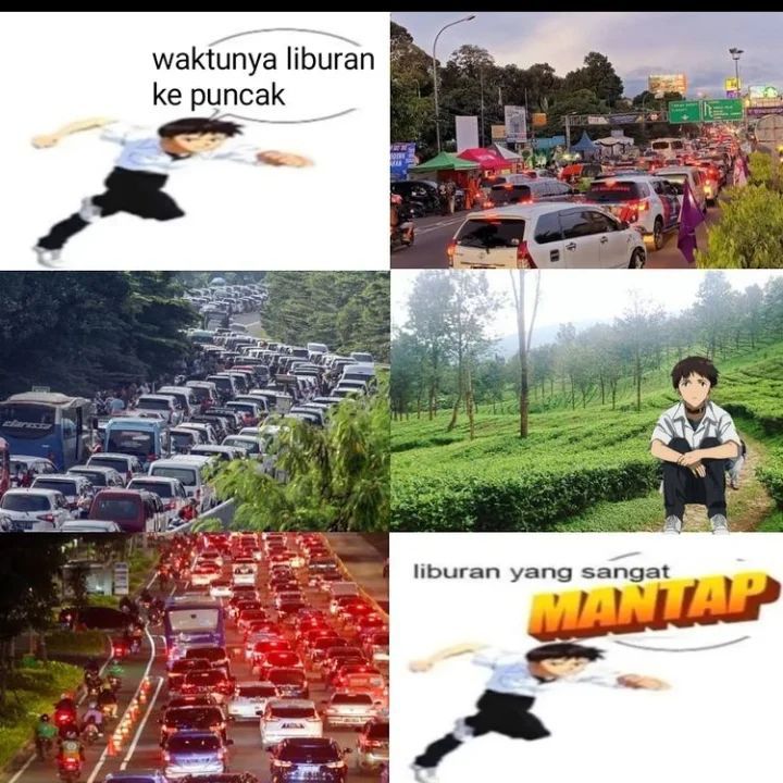 Meme Kocak tentang Macet