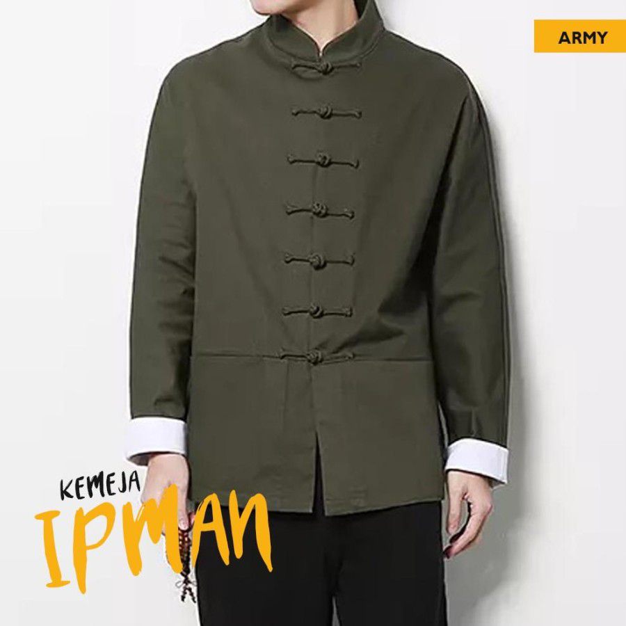 5 Rekomendasi Kemeja Cheongsam Pria yang Keren untuk Imlek