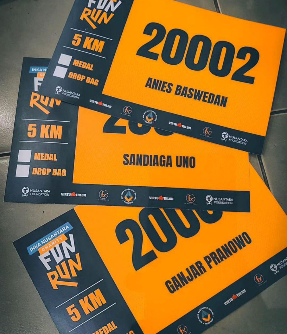 10 Fakta Tentang BIB Lomba Lari, Punya Fungsi Penting