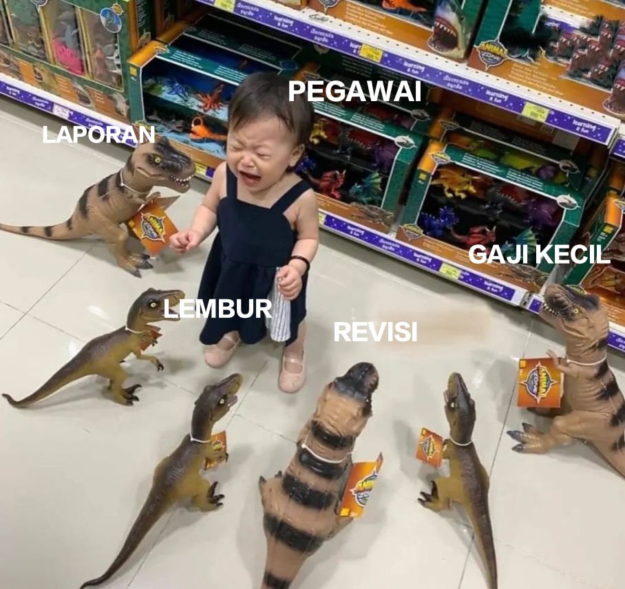 7 Meme Dikeroyok Masalah yang Bikin Nangis, Kudu Kuat Mental