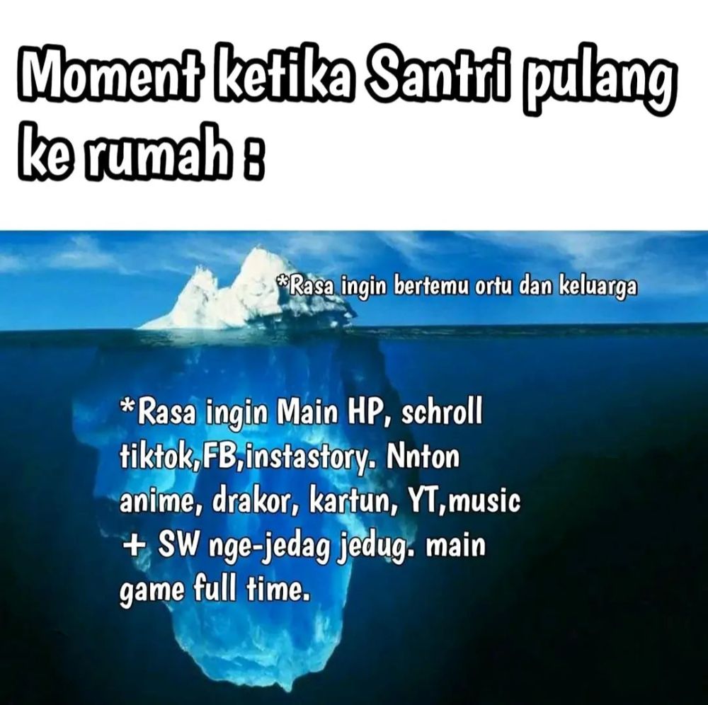 7 Meme Gunung Es Ini Ungkap Fakta Kontras