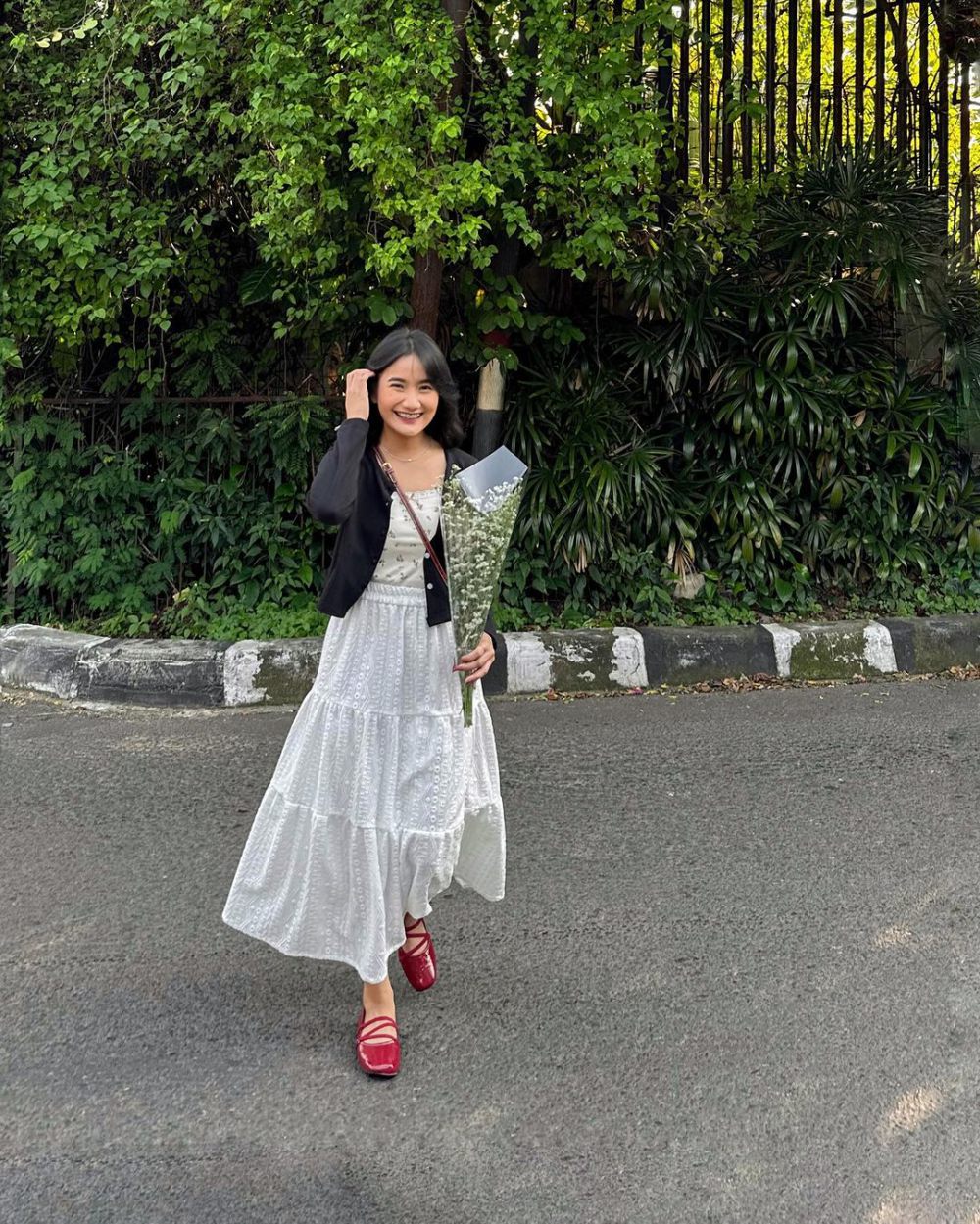 Styling Outfit Rajut ala Jesica Ceren