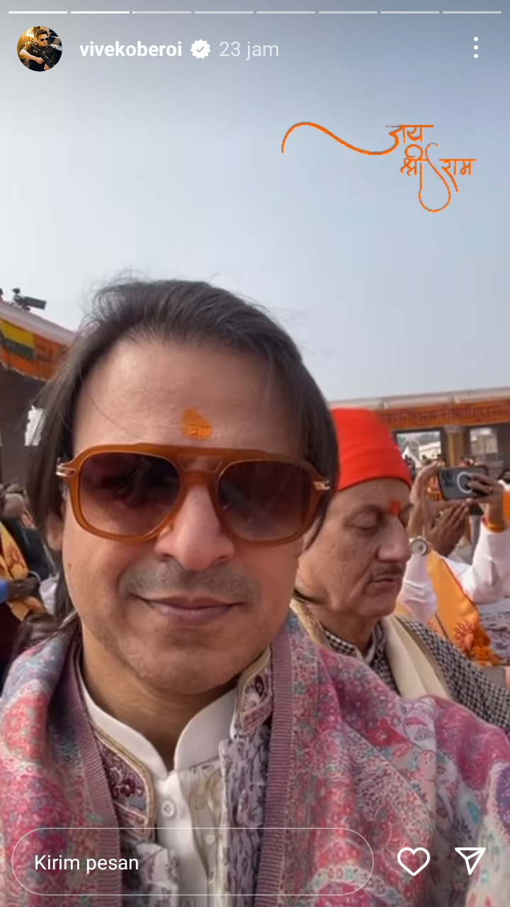 Artis India Hadiri Inagurasi Kuil Ram Ayodhya