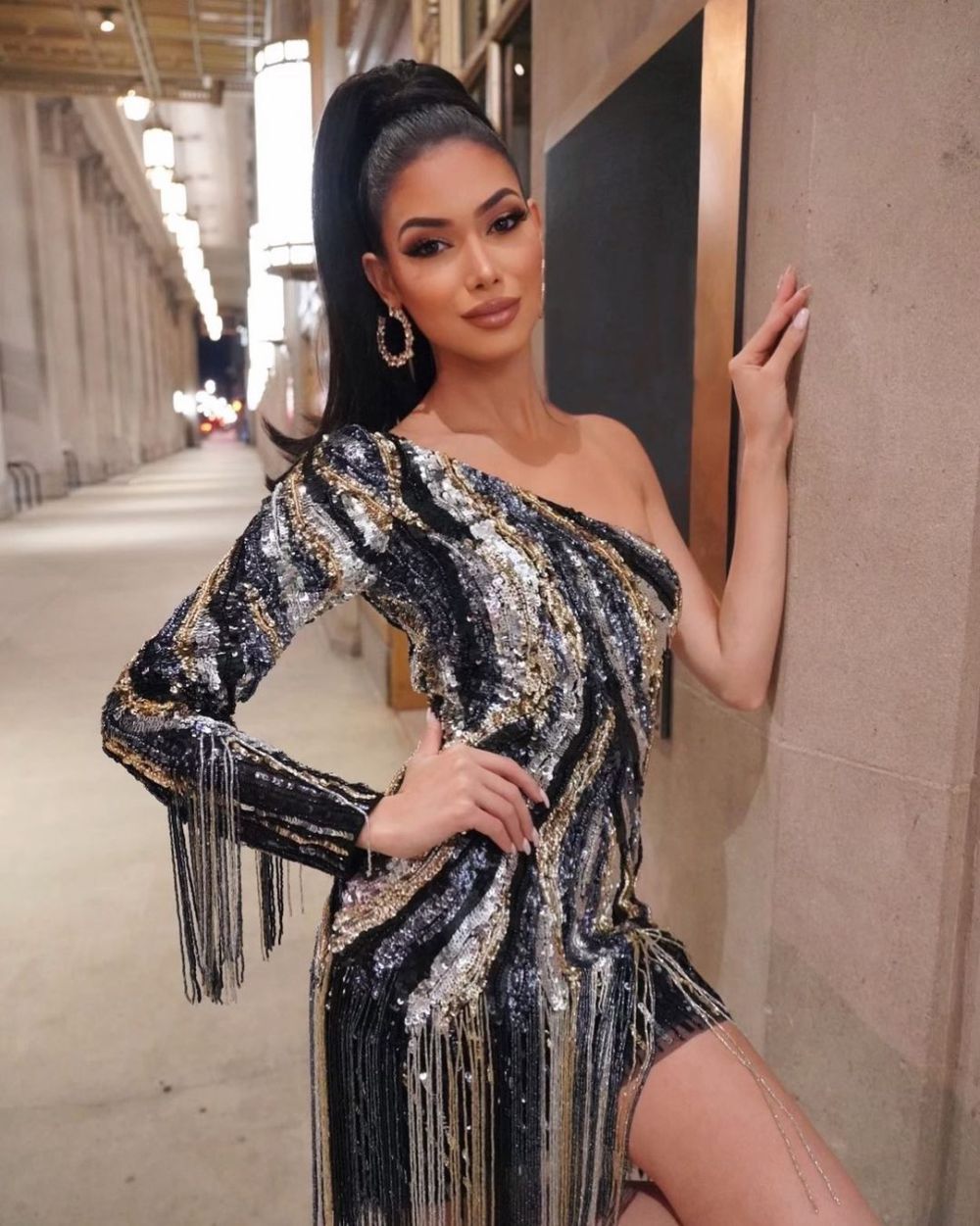 7 Potret Miss Charm Amerika Serikat 2024 Angeliz Reyes
