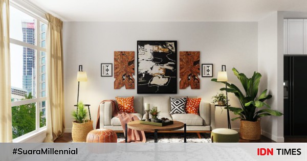 6 Ide Lukisan Minimalis Modern untuk Ruang Tamu