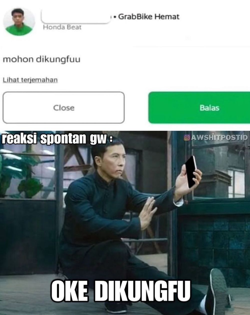 7 Meme Ip Man Pasang Kuda-kuda