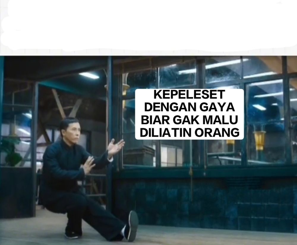 7 Meme Ip Man Pasang Kuda-kuda