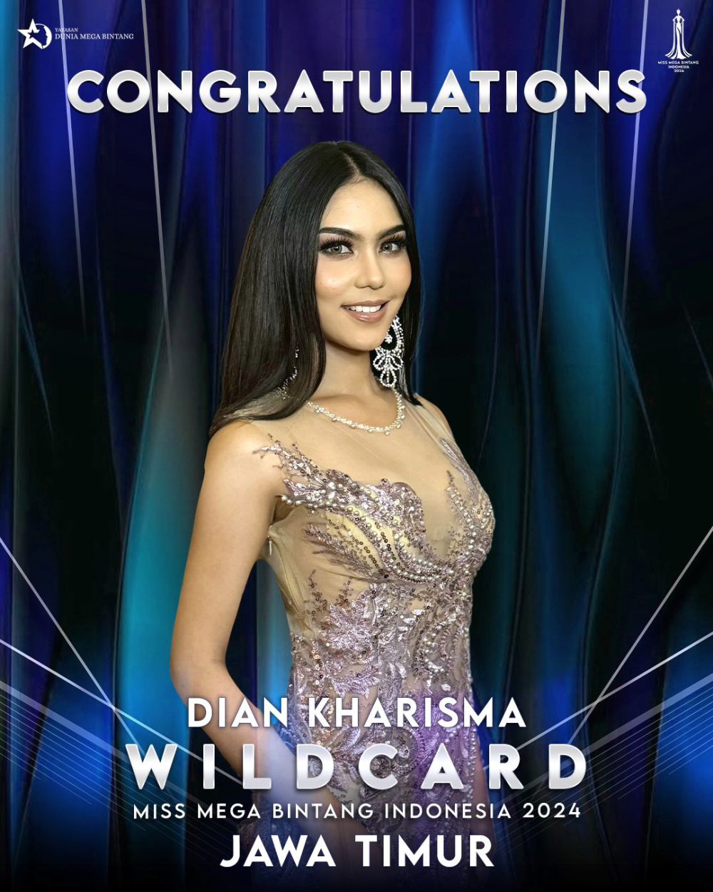 50 Potret Finalis Miss Mega Bintang Indonesia 2024