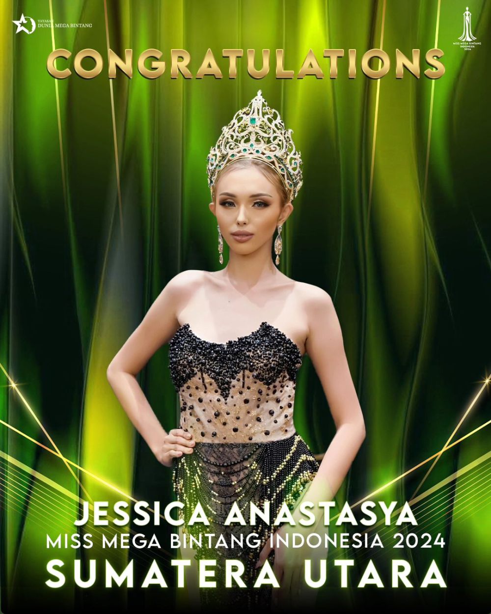 50 Potret Finalis Miss Mega Bintang Indonesia 2024