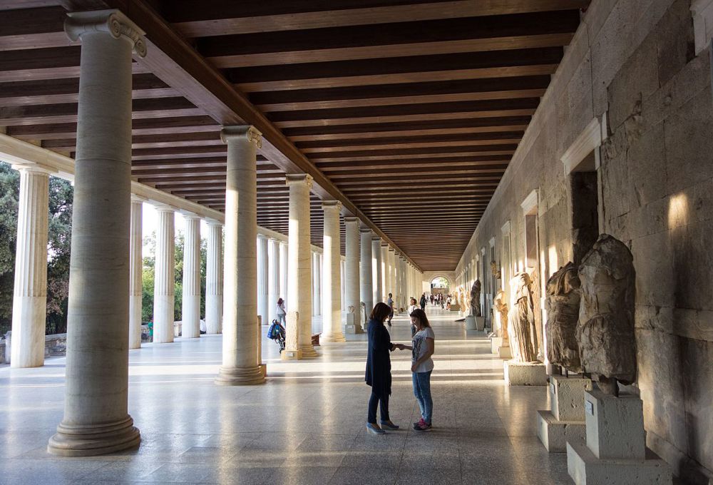 Fakta Stoa of Attalos Athena