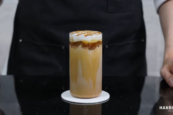 Resep Homemade Es Caramel Macchiato ala Cafe