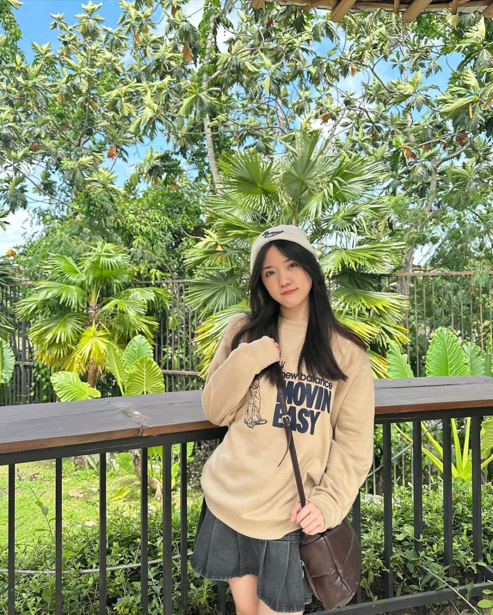 Referensi Outfit Kasual ala Gracie JKT48