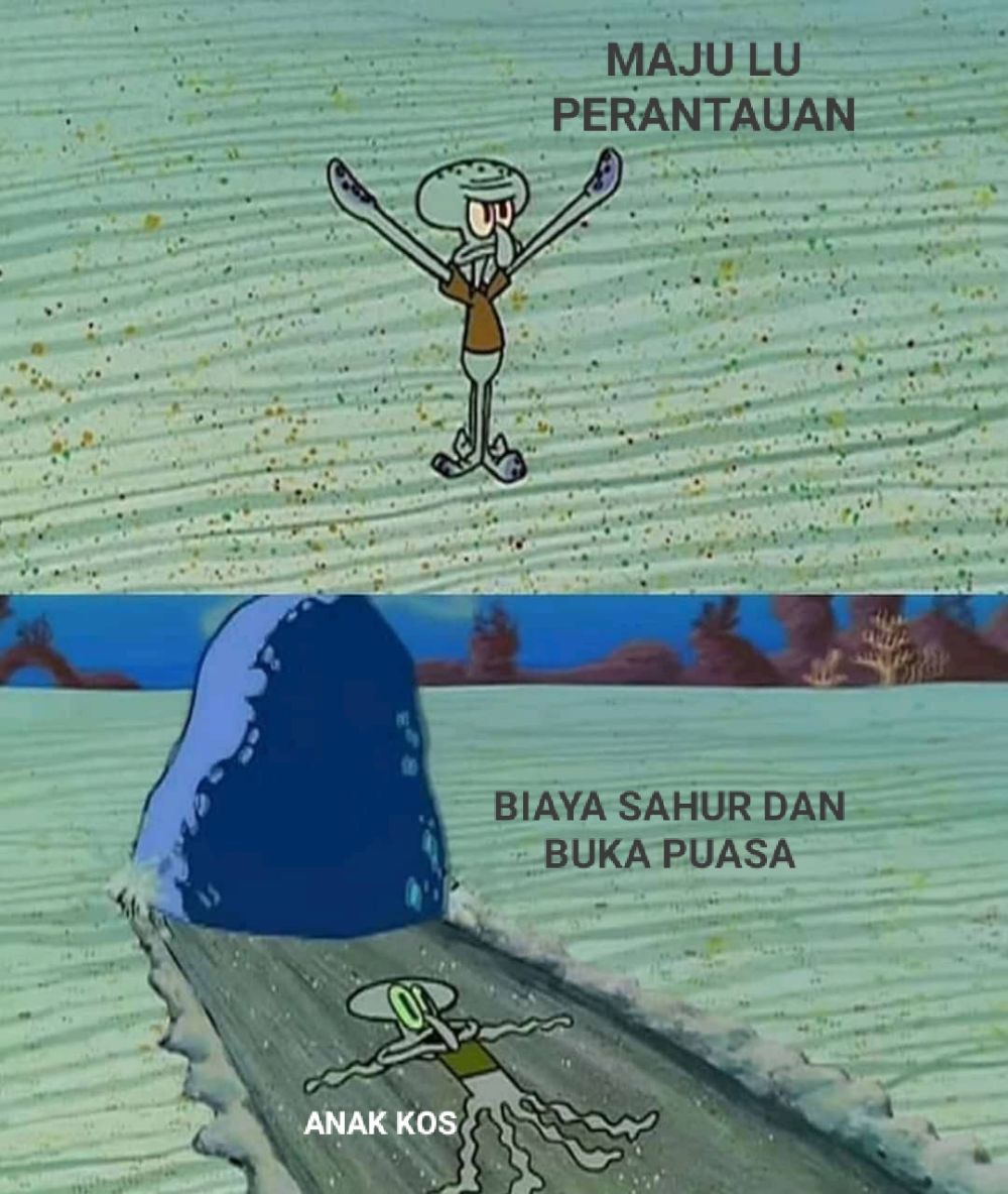 7 Meme Anak Kos saat Puasa, Buka dan Sahur Seadanya?