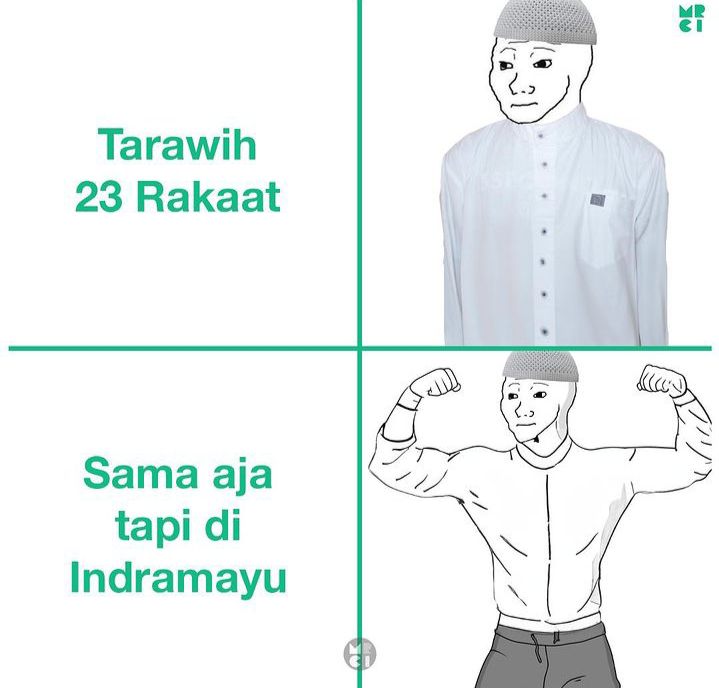 7 Meme Hitung Jumlah Rakaat Salat Tarawih, Ada yang Kilat?