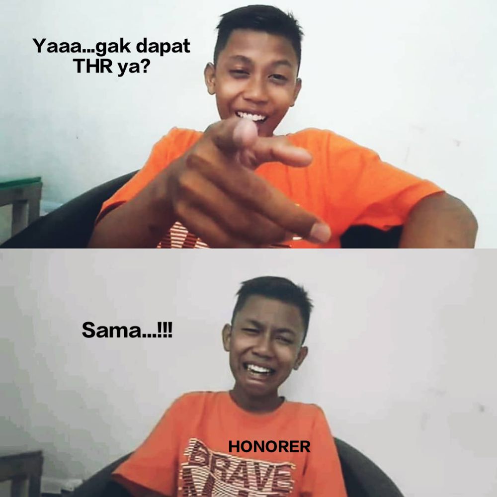 Meme Honorer Curhat Gak dapat THR