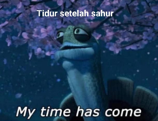 7 Meme Tidur setelah Sahur dan Salat Subuh