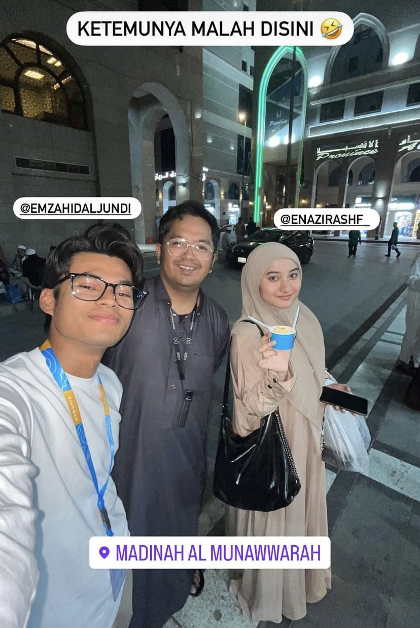 7 Potret Nadzira Shafa Umrah saat Ramadan 2024
