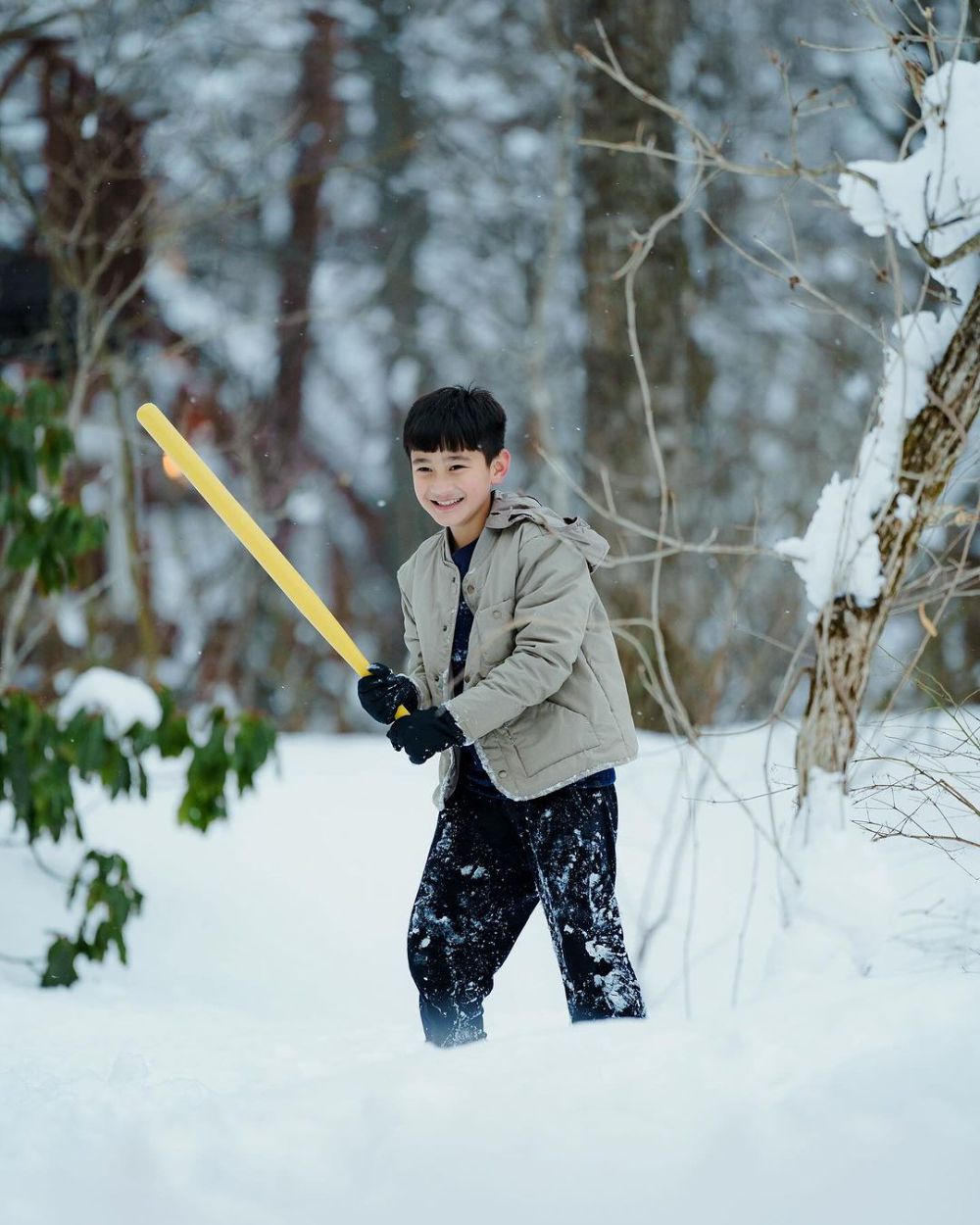 Rafathar Main Salju di Jepang Rafathar Main Salju di Jepang