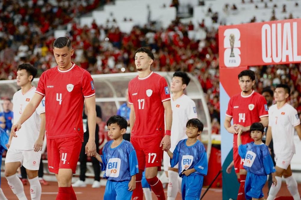 Daftar Nomor Punggung Timnas Indonesia 2024
