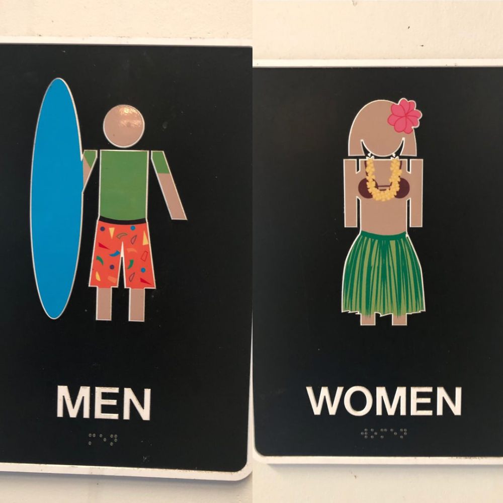 7 Tanda Toilet Cewek Terunik Desainnya Menarik