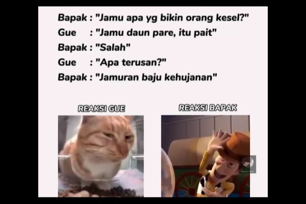 7 Meme Woody Ngelawak Garing, Udah kayak Bapak-Bapak!
