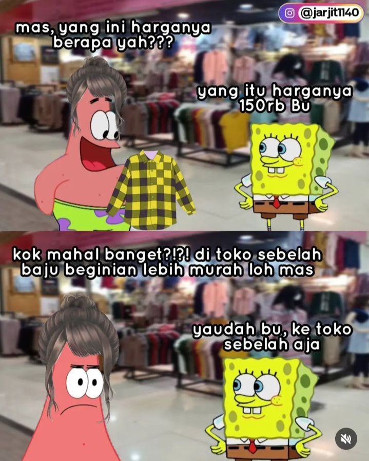 7 Meme Beli Baju Baru buat Lebaran, Berburu Diskon Gede!