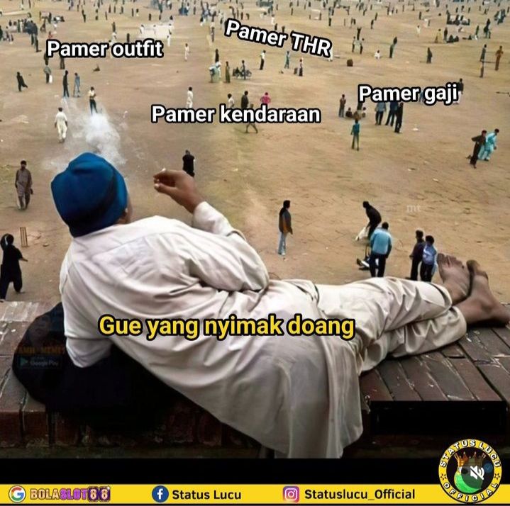 7 Meme Adu Outfit Pas Lebaran, Berasa Langsung Kayak Artis