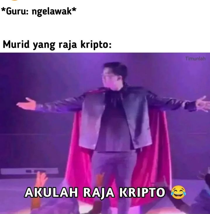 8 Meme Bocah Lebih Pilih Main Kripto dari Sekolah