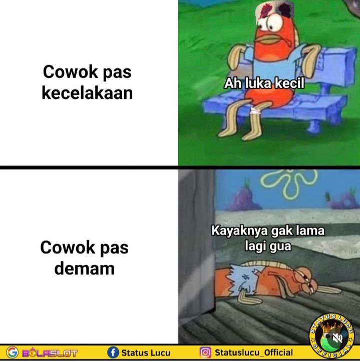7 Meme Kelakuan Manja Cowok saat Demam